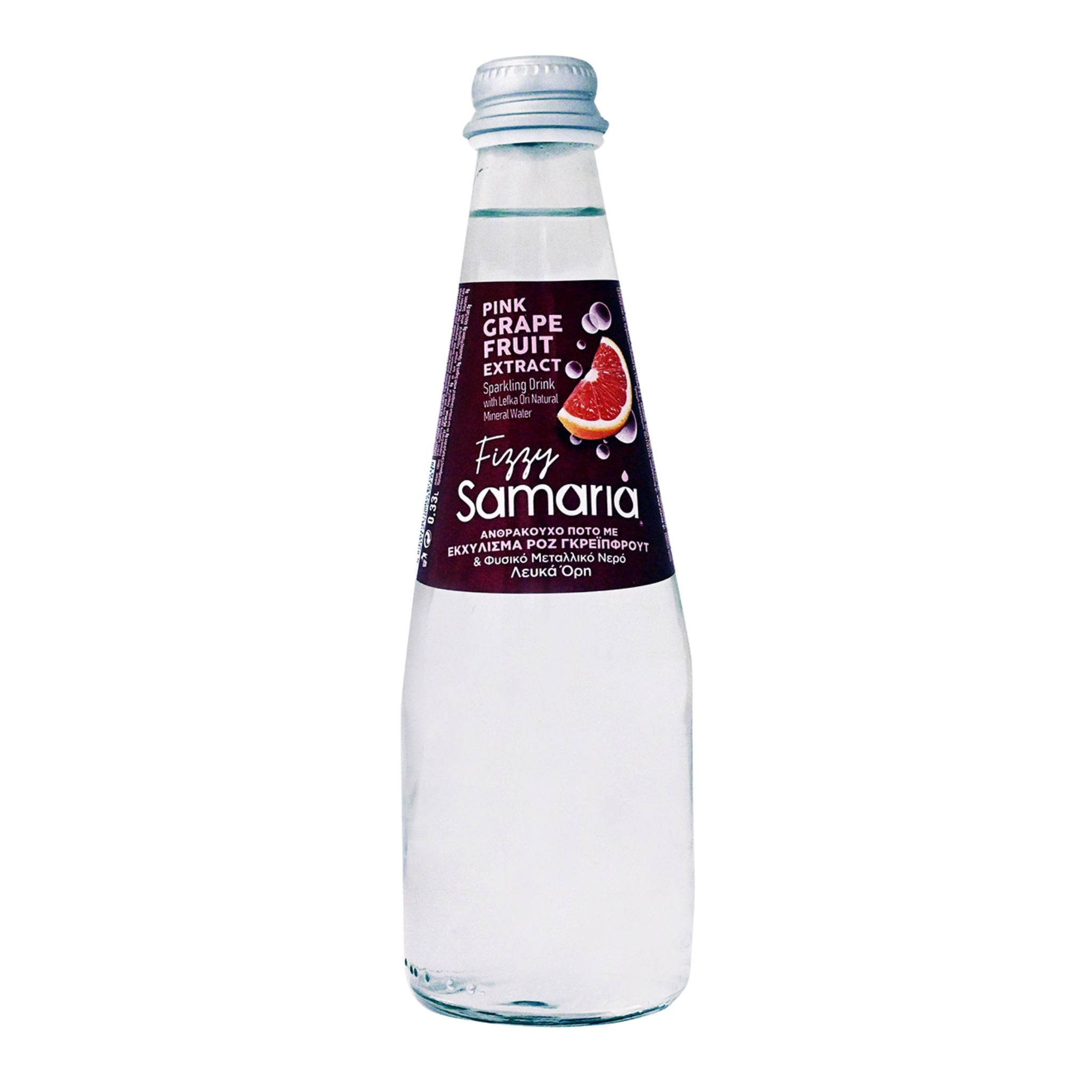 Samaria Sparkling Water Pink Grapefruit 330ml - (6 pack) – Meditaste