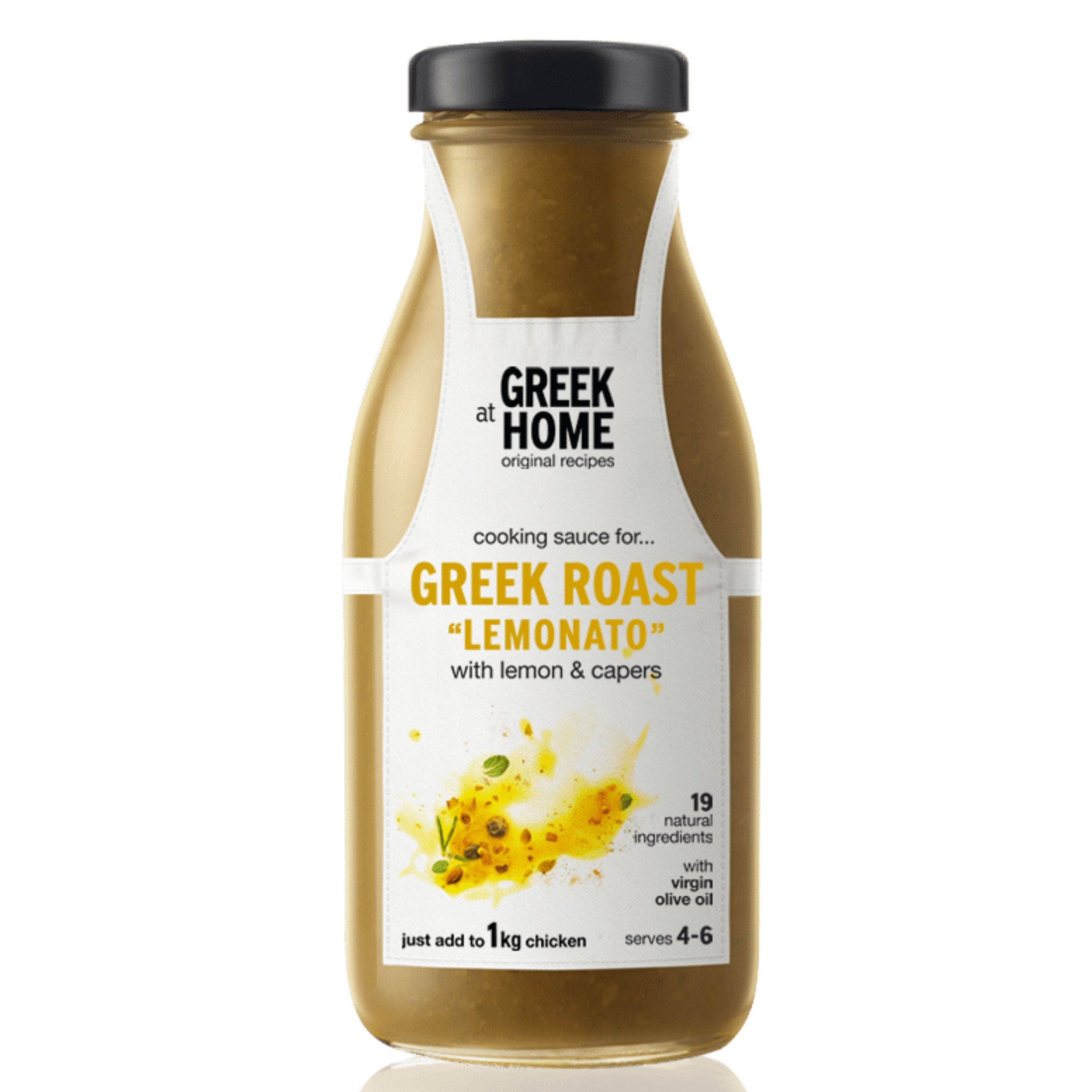 Greek Roast "Lemonato" Sauce 265g – Meditaste